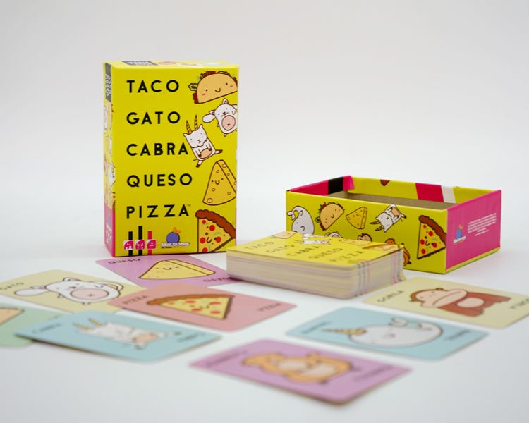 Juego de Mesa en Español Taco, Gato, Cabra, Queso, Pizza – Vijoan Games